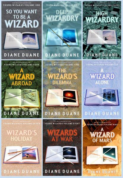 Young Wizards New Millennium Edition 9-Volume Set (all variations ...